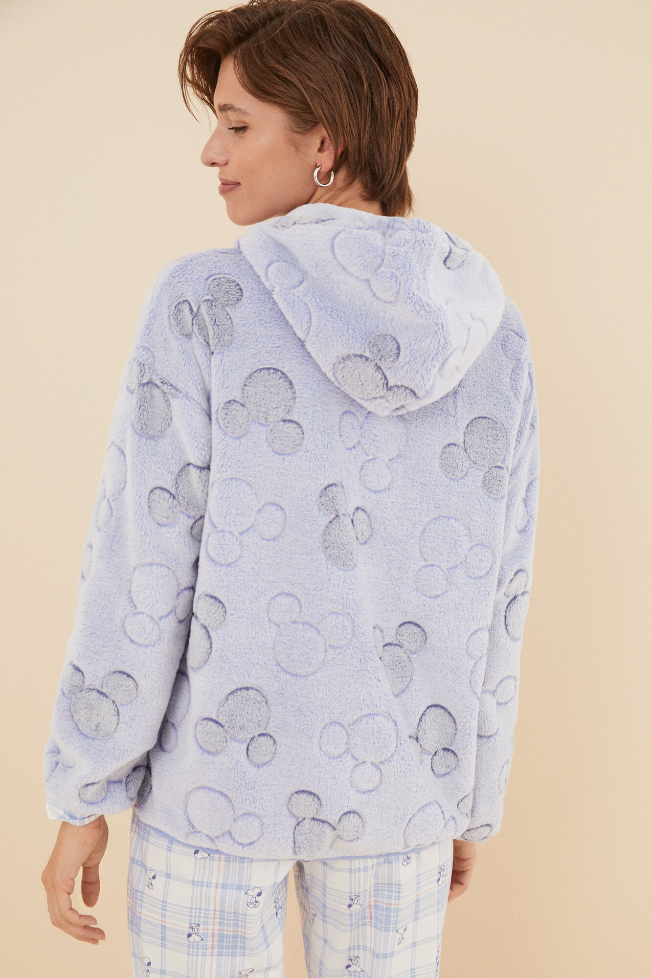 Chaqueta pelo Mickey Mouse azul Ref RQAQ